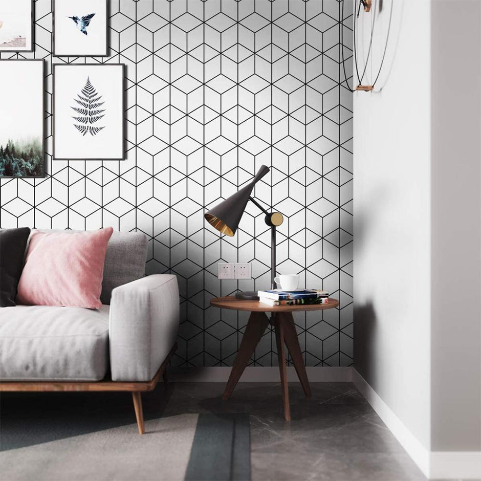 Papier Peint Gomtrique Scandinave